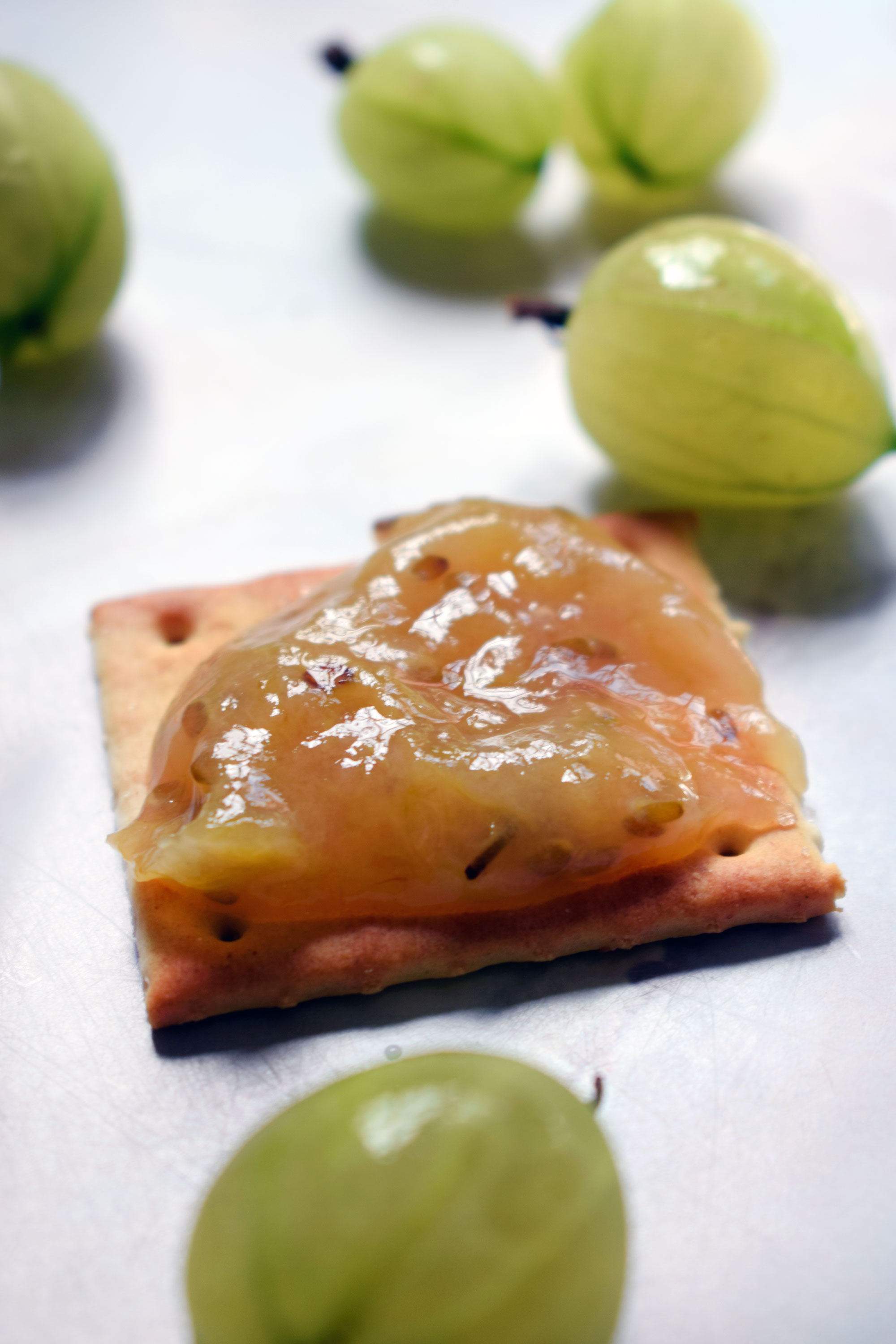 Gooseberry jam (2 ingredients) - Let's Eat Smart