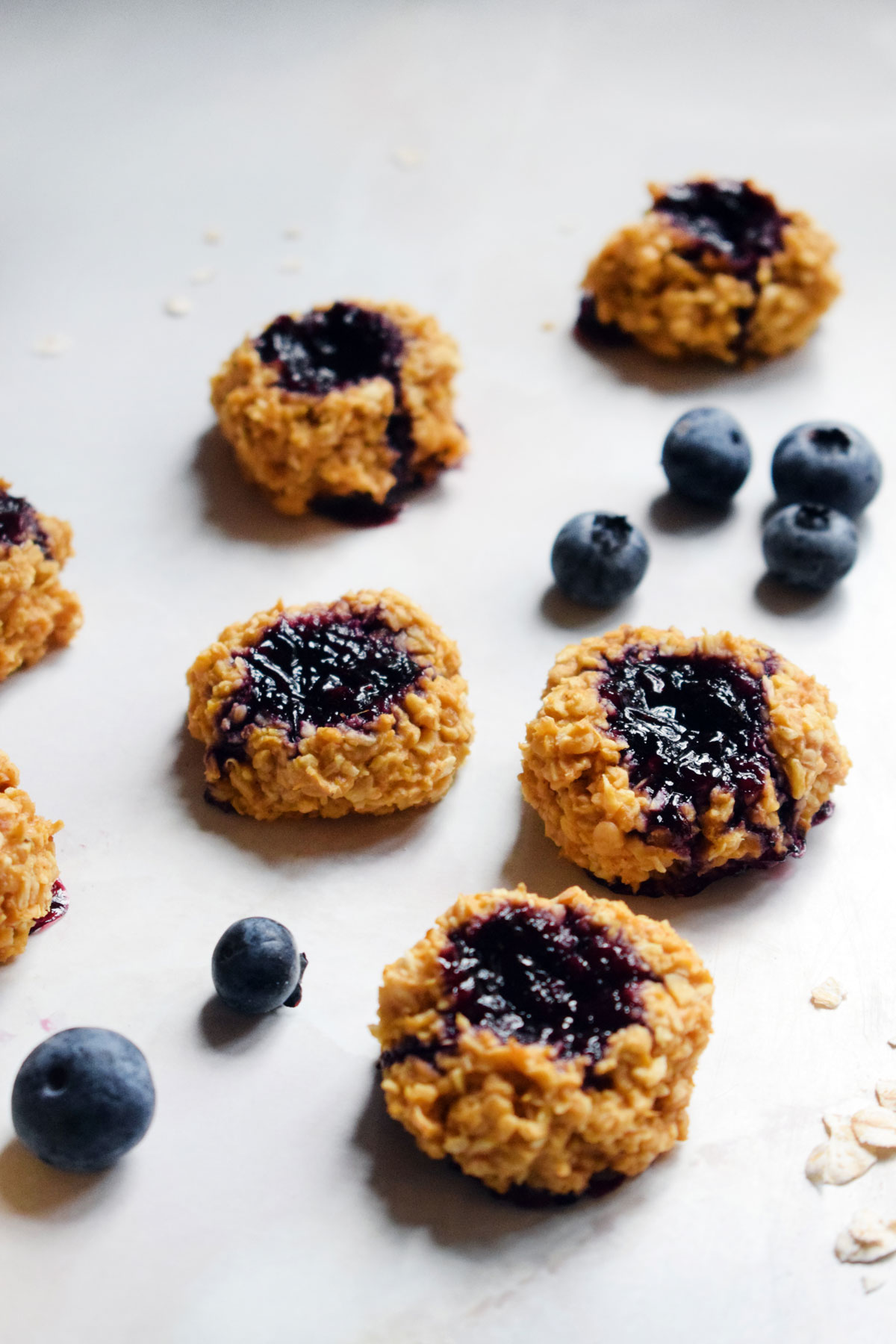 Sweet Potato and Blueberry Jam Cookies - Let's Eat Smart