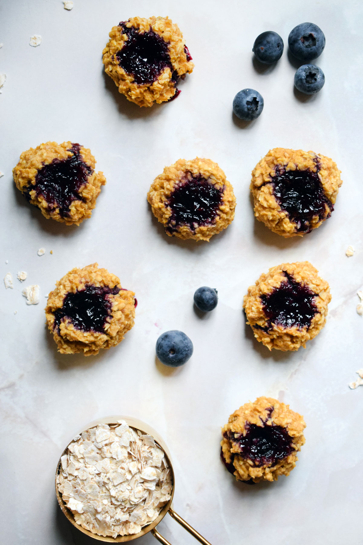 Sweet Potato and Blueberry Jam Cookies - Let's Eat Smart