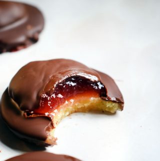 Vegan Jaffa Cakes - Let's Eat Smart