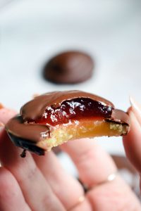 Vegan Jaffa Cakes - Let's Eat Smart