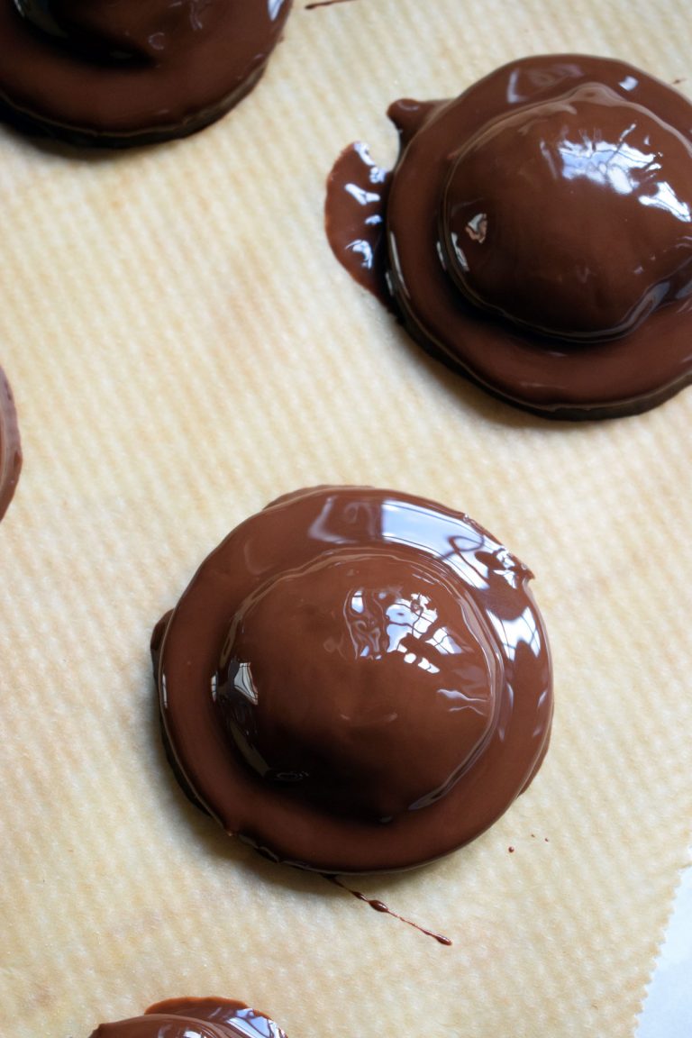 Vegan Jaffa Cakes - Let's Eat Smart