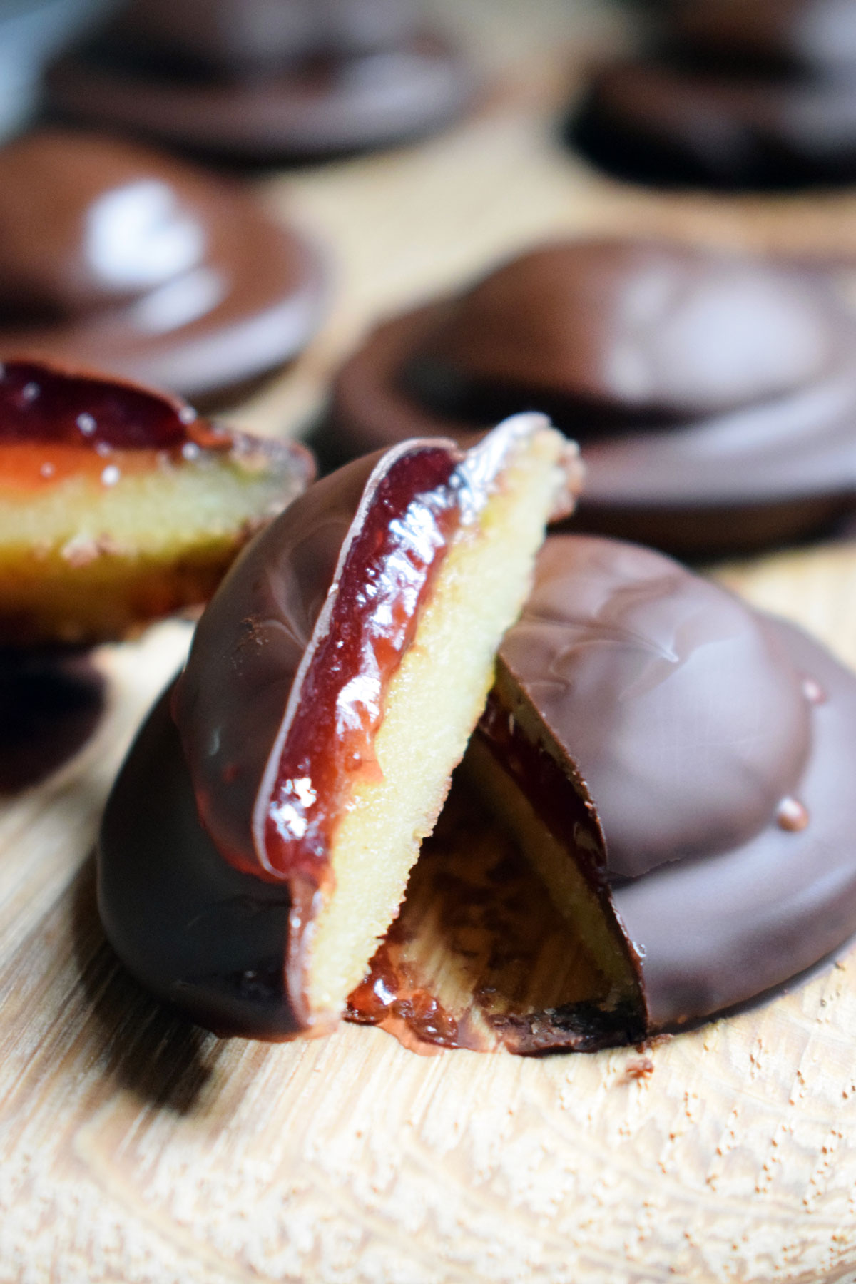 Vegan Jaffa Cakes - Let's Eat Smart
