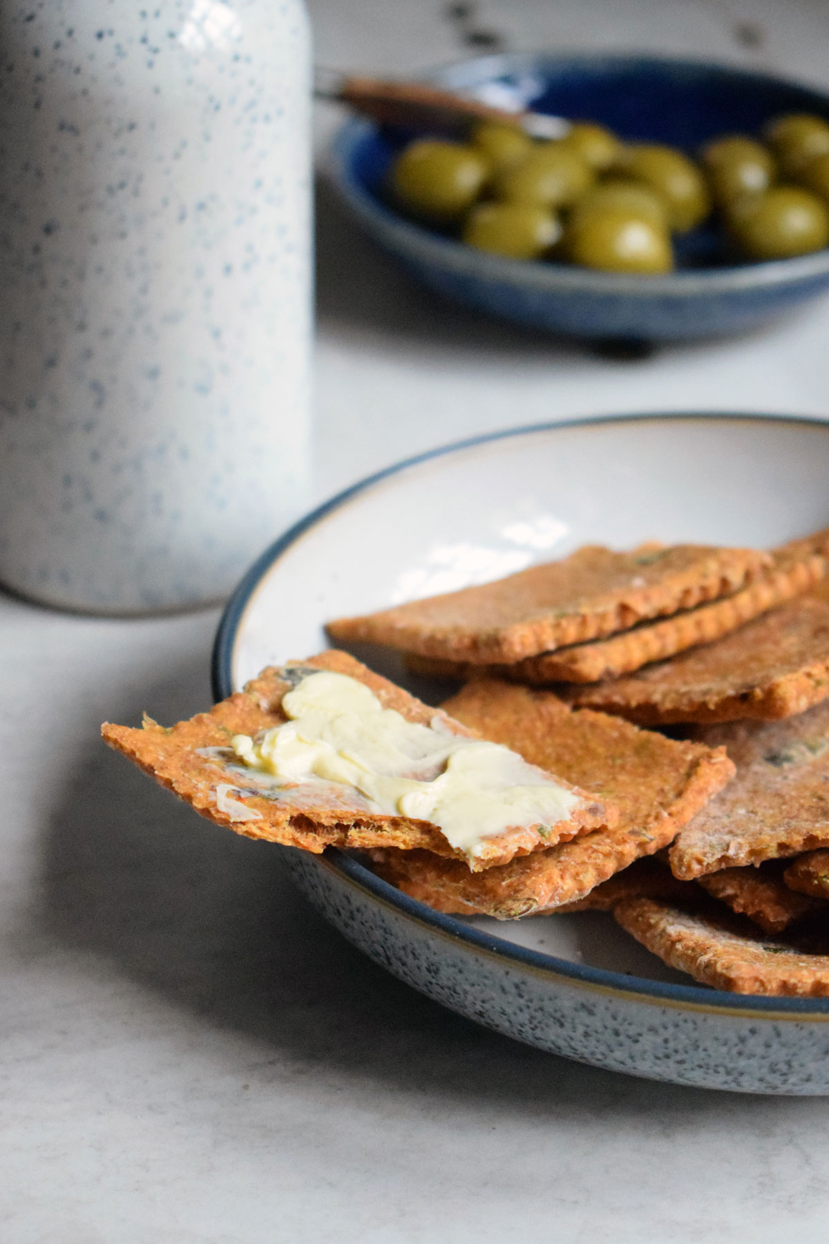 Pumpkin and Herb Crispbread - Let's Eat Smart