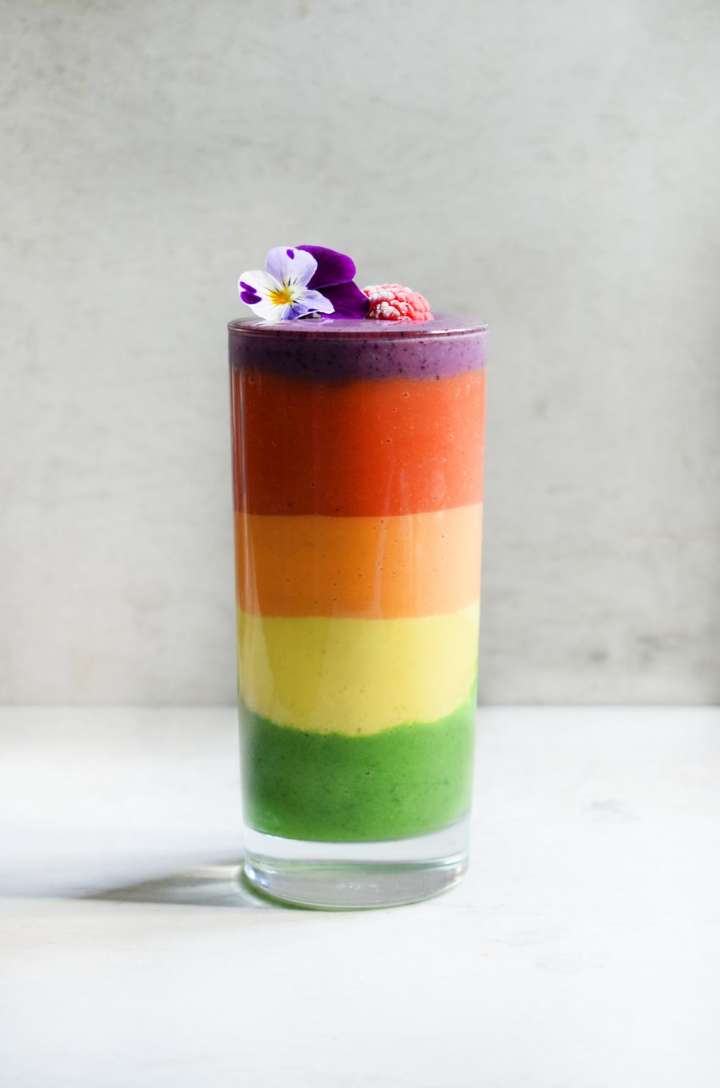 Rainbow Smoothie - Let's Eat Smart