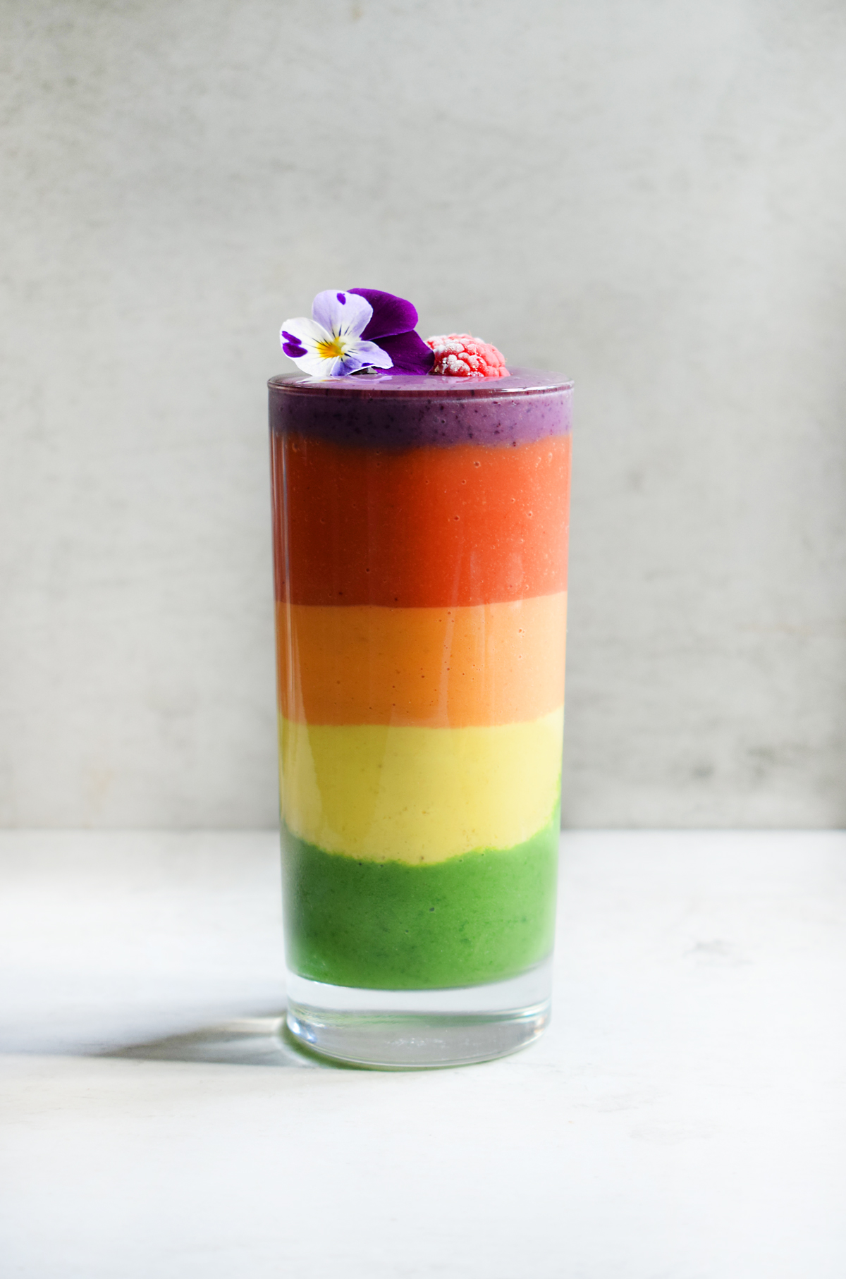 Rainbow Smoothie - Let's Eat Smart