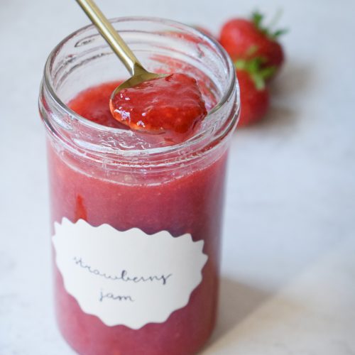 Easy Strawberry Jam (No Pectin & Small Batch) - Let's Eat Smart
