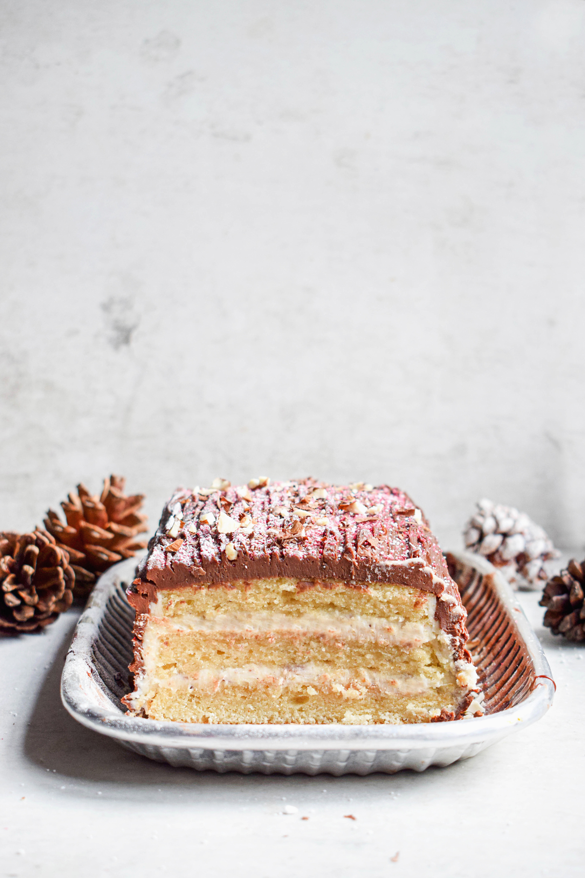 Easy ‘cheat’ vegan yule log - Let's Eat Smart