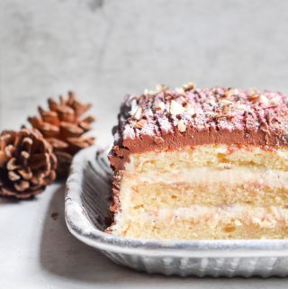 Easy ‘cheat’ vegan yule log - Let's Eat Smart