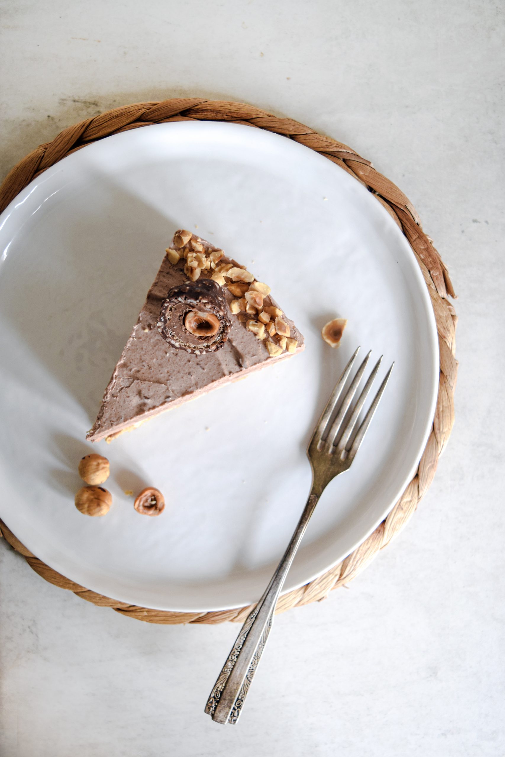Vegan 'Ferrero Rocher' Style Cheesecake - Let's Eat Smart