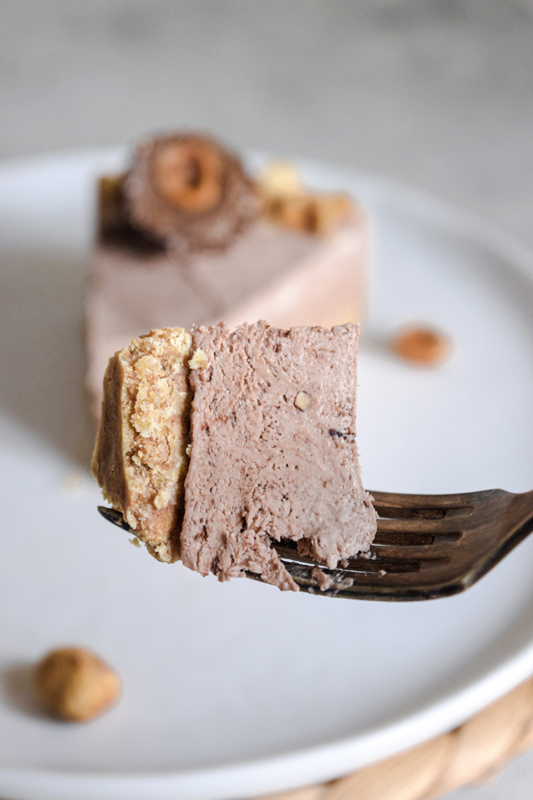 Vegan 'Ferrero Rocher' Style Cheesecake - Let's Eat Smart